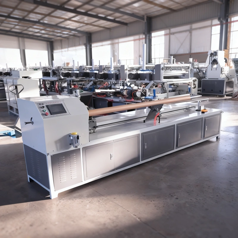 Automatic CNC Paper Tube Cutting Machine - NRC MACHINE