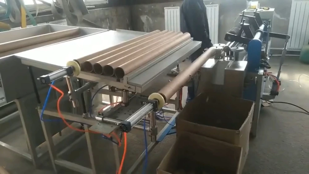 Paper Tube Cutting Machine With Multi Blades - NRC MACHINE