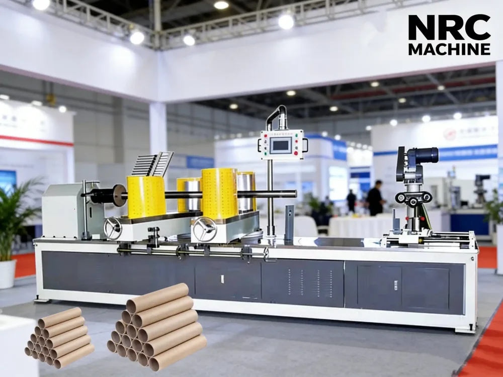 Servo Motor Spiral Paper Tube Machine - NRC MACHINE